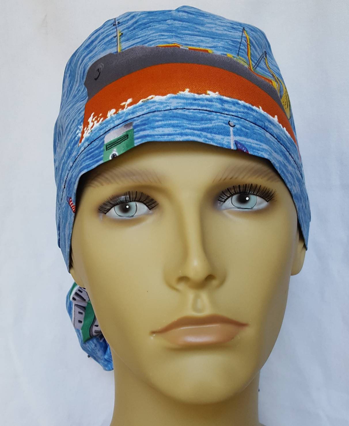 Boats Ferry Ships MCDREAMY Anatomy Surgical Scrub Hat Theatre Cap ...