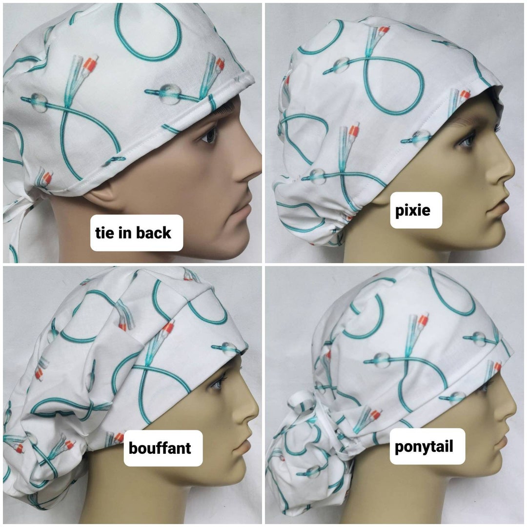 Catheter, Urinary Foley PICK Style Surgical SCRUB Hat Theatre Cap GYN ...