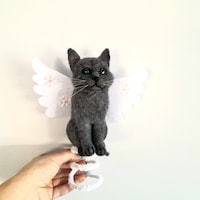 Cat Angel - Etsy