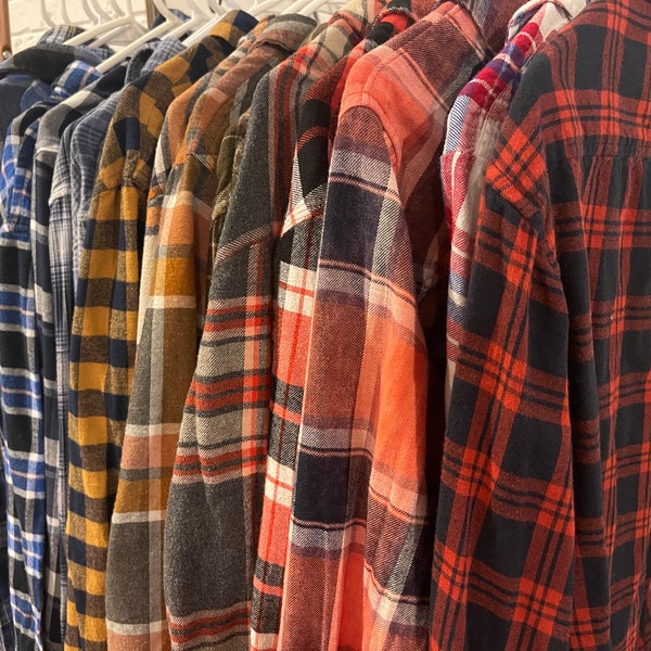 Fall Flannel Fabric - Etsy