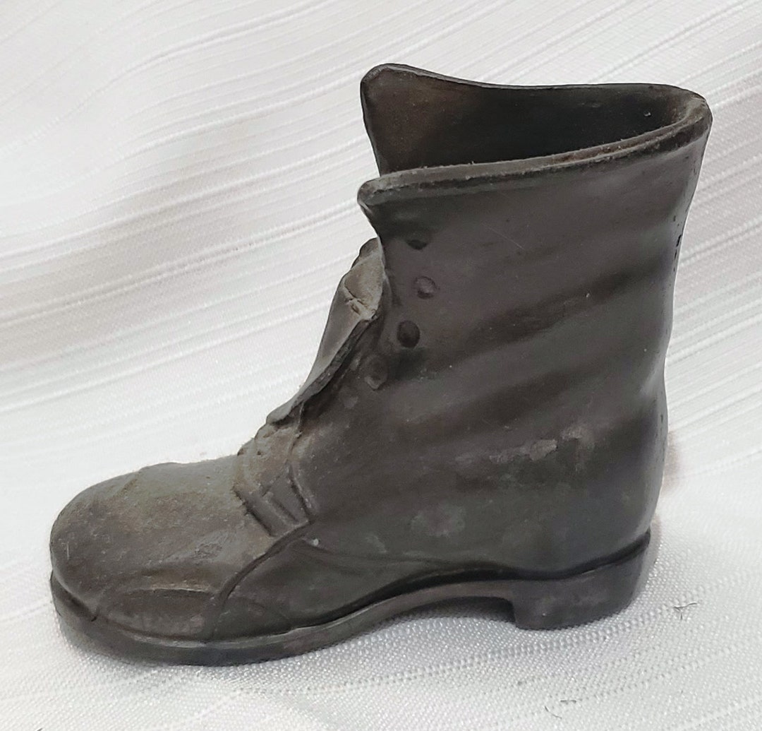 Metal Boot Knick Knack 2 1/4 High Antique - Etsy