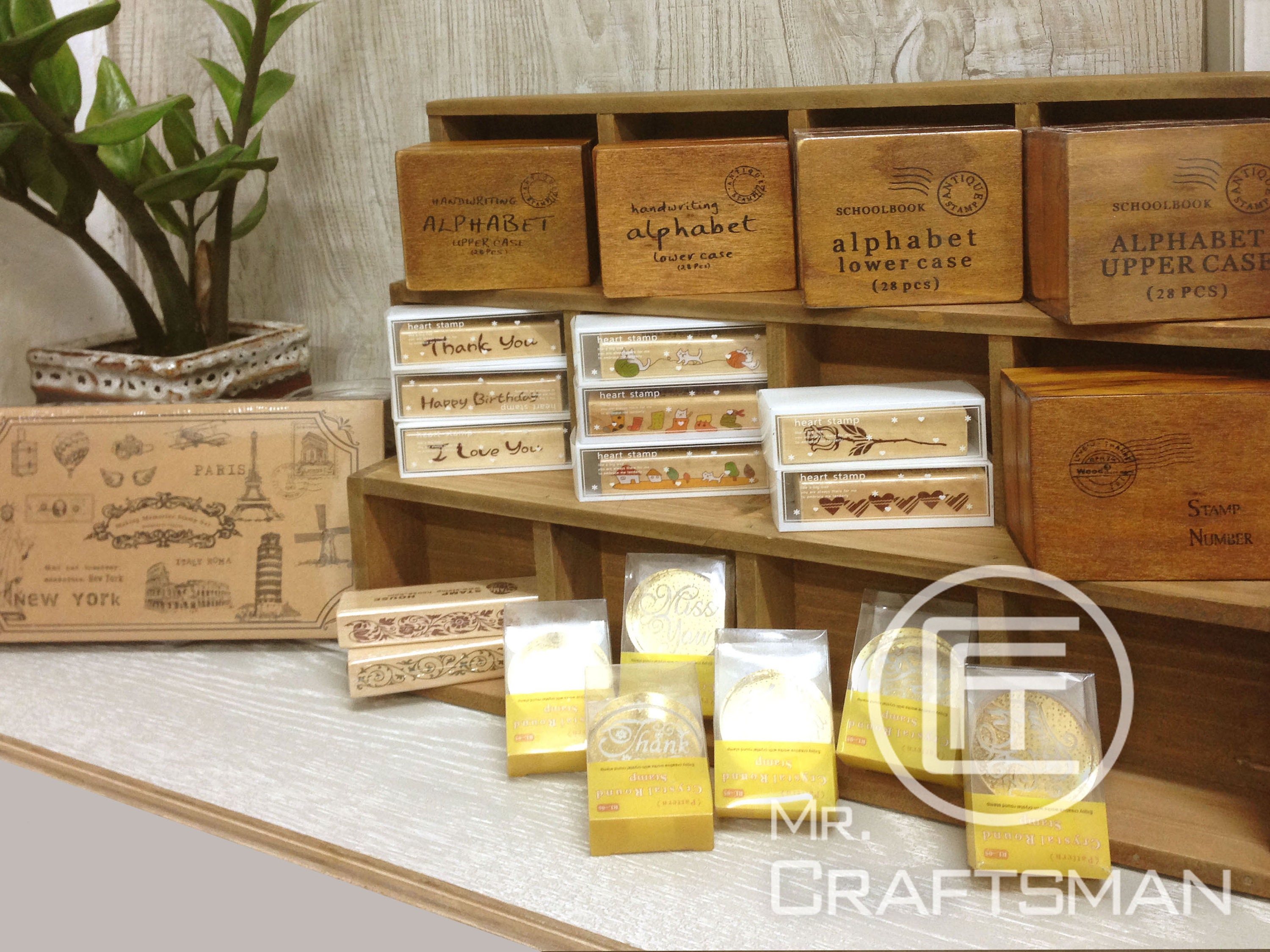 Number Stamp 28 PCS Rubber Letter Stamps Set vintage Alphabet | Etsy