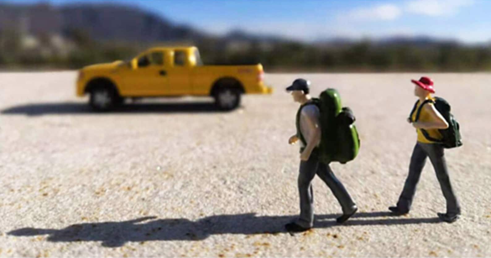 1/64 Scale 5pcs Set of Miniature Figures People Hiking - Etsy Canada