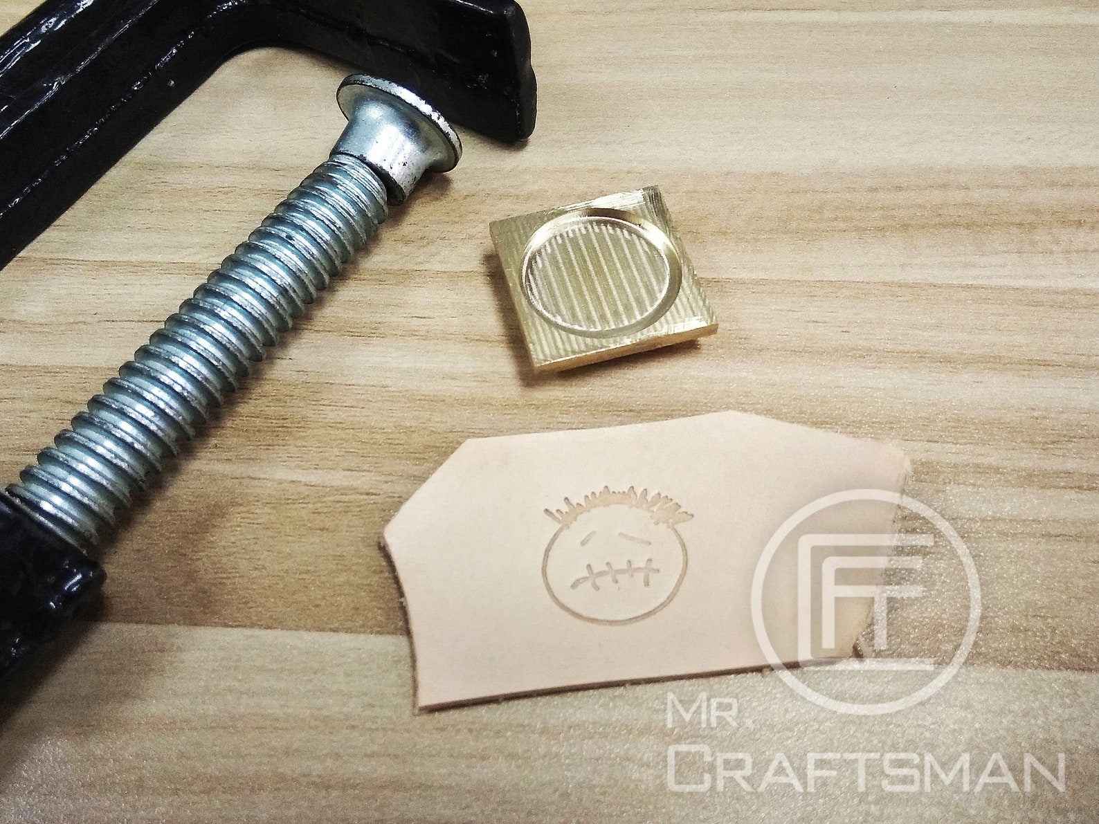 Custom Made Brass Stamp for G-clamp CNC Die Mold Branding - Etsy