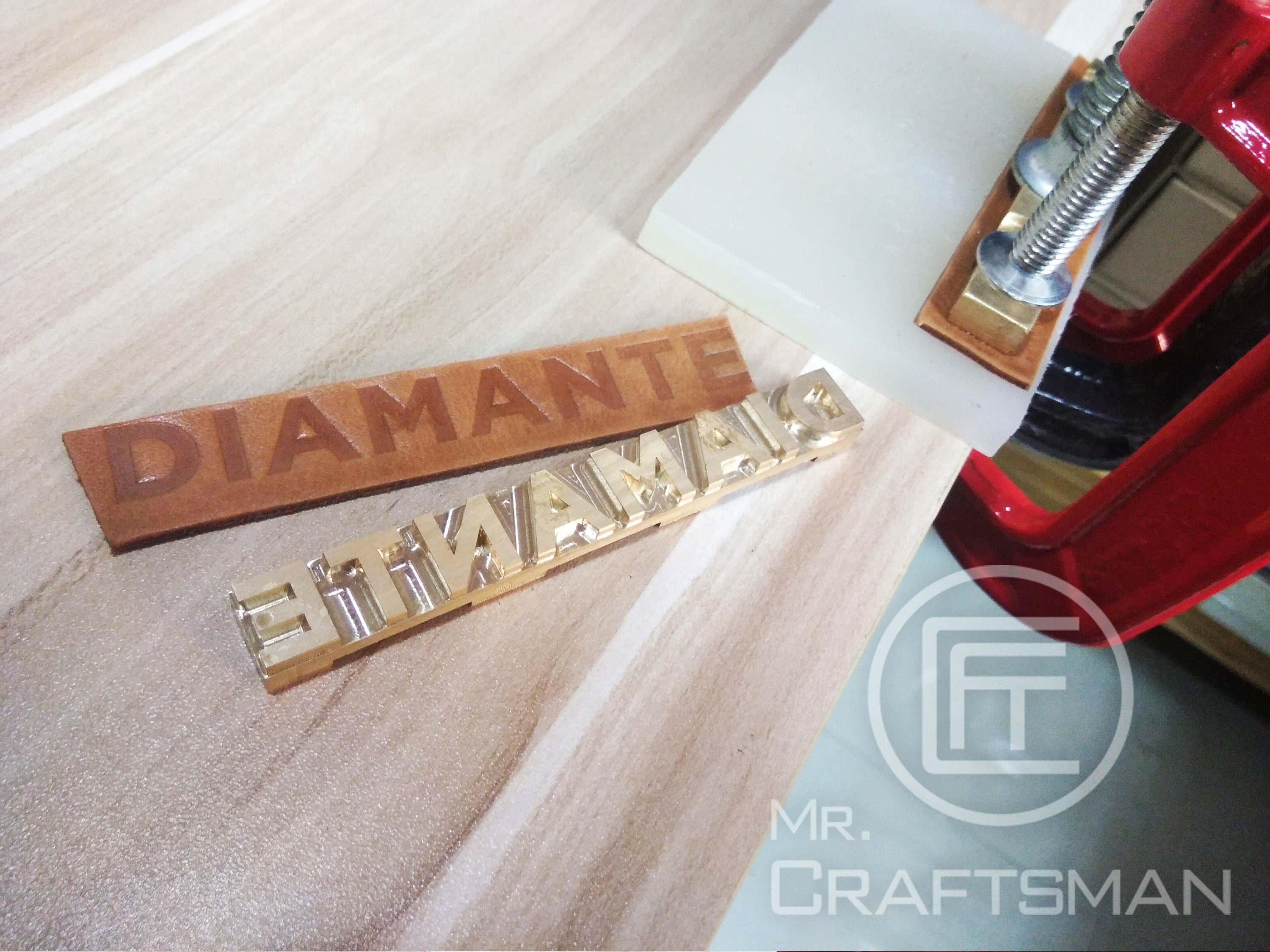 Custom Made Brass Stamp for G-clamp CNC Die Mold Branding | Etsy