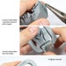 Model Work Holder Painting Handle Soldier Figure Head Carving Hobby ...