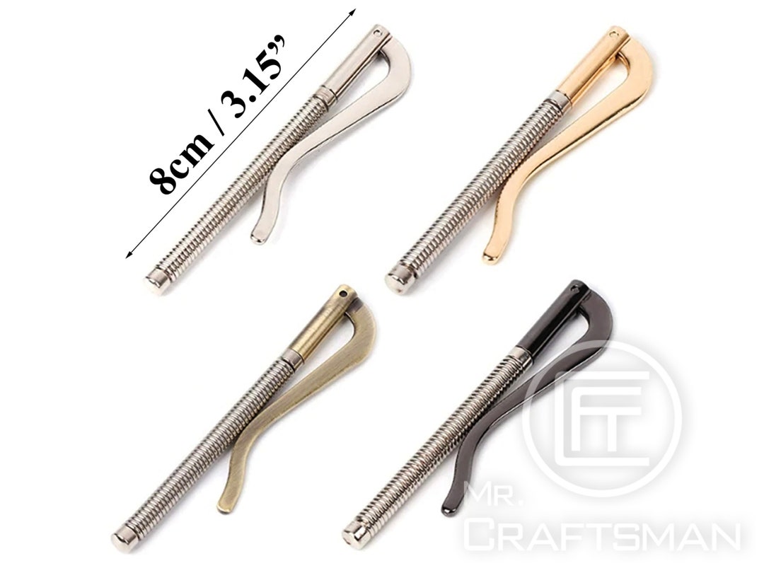 8cm Spring Money Clip Bar for Men Wallet, DIY Handmade Leather Craft ...