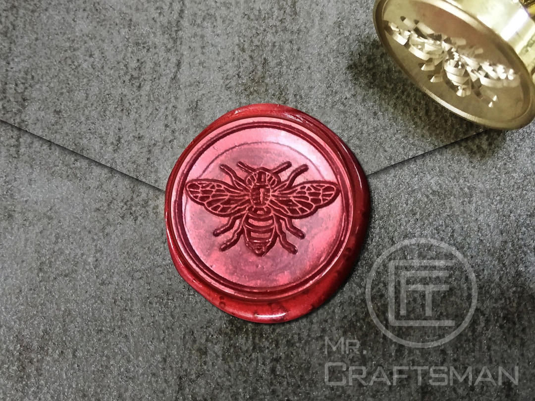 Honey Bee Seal Bee Waxing Seal Stamp Fast Shipping - Etsy