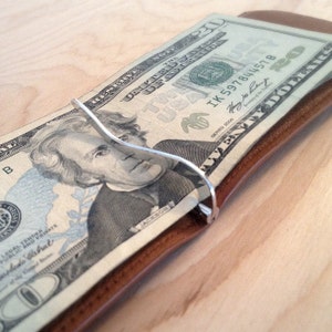 8cm Spring Money Clip Bar for Men Wallet, DIY Handmade Leather Craft ...