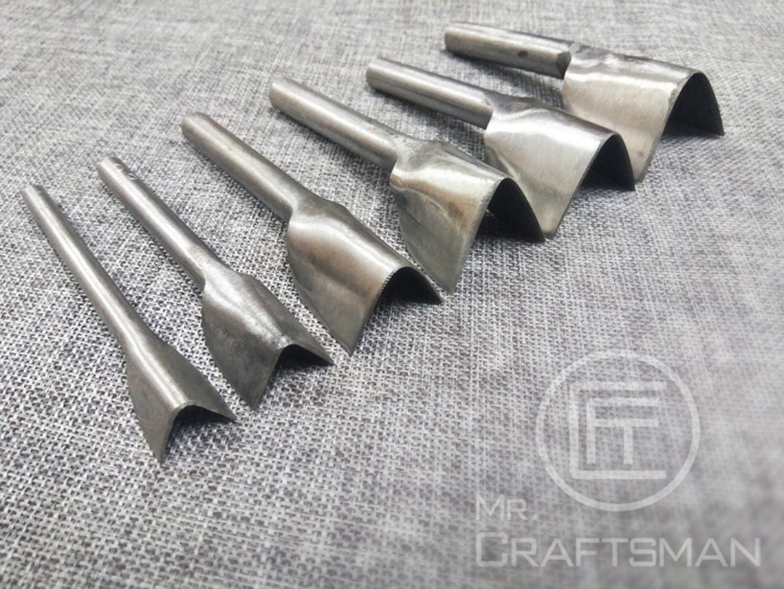 V-shape Leather DIY Punching Handwork Tool Belt Round Fillet - Etsy