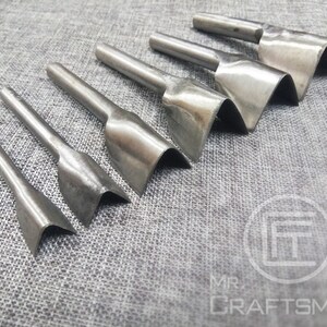 V-shape Leather DIY Punching Handwork Tool Belt Round Fillet Shaped ...