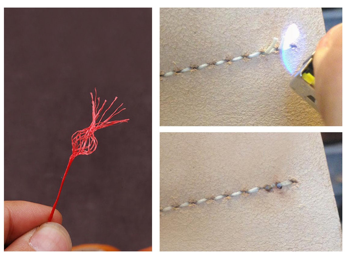 One Spool 250 Meters 274 Yards 0.8mm Flat Waxed Thread Flat | Etsy