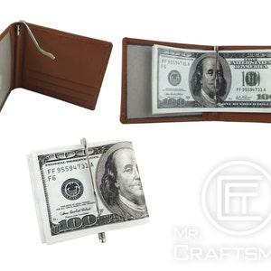 8cm Spring Money Clip Bar for Men Wallet, DIY Handmade Leather Craft ...
