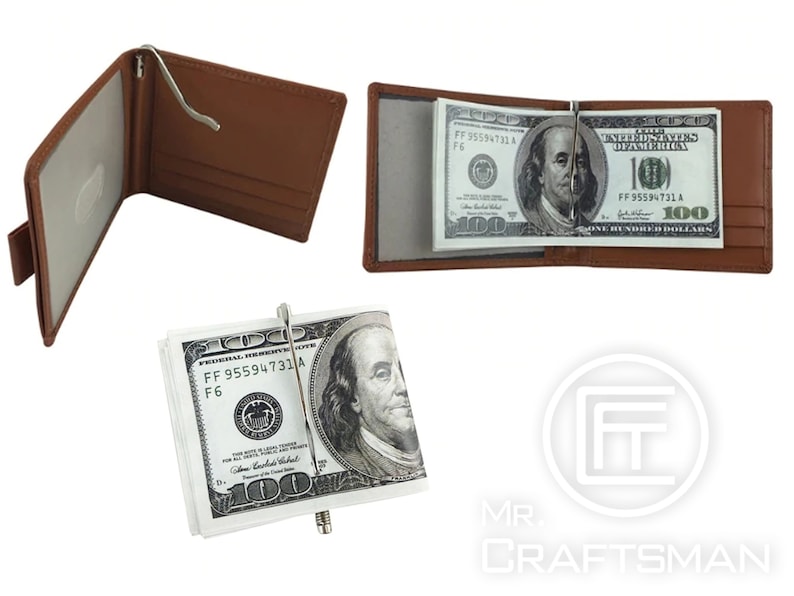 8cm Spring Money Clip Bar for Men Wallet DIY Handmade Leather - Etsy