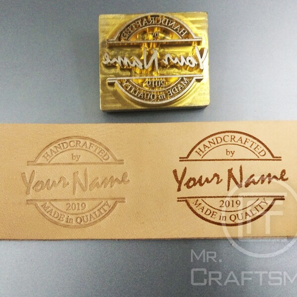 Custom Leather Stamp - Etsy
