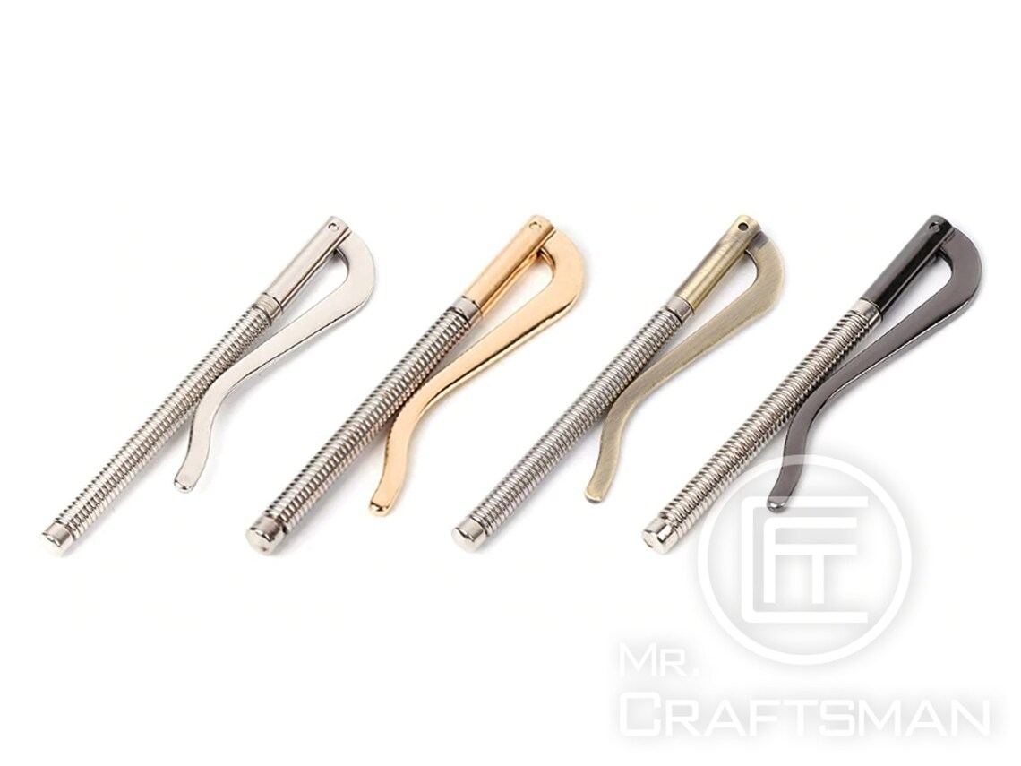 8cm Spring Money Clip Bar for Men Wallet DIY Handmade Leather - Etsy