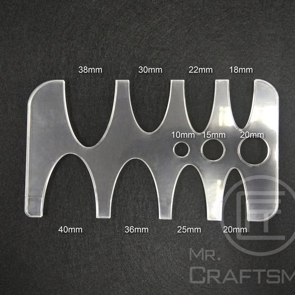 Belt Ends Template - Etsy