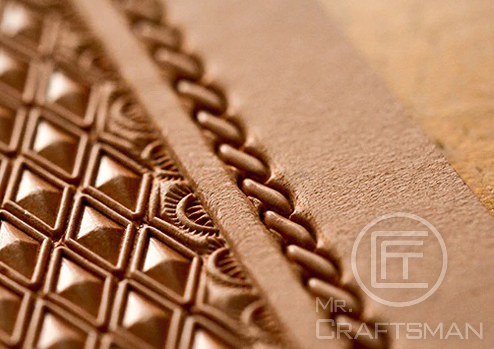 SZ BS1 Leather Knitting Rope Decorative Border Stamping | Etsy