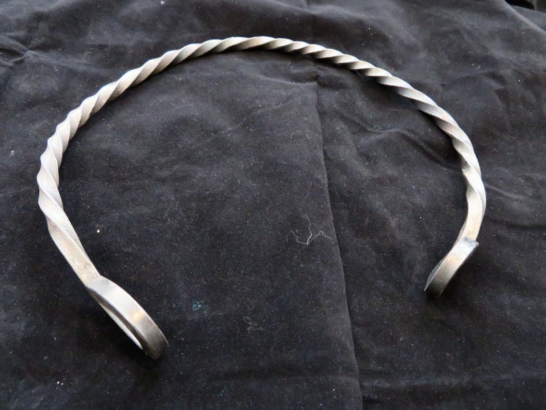 Celtic Iron Age twisted neck Torc. Hand-forged for | Etsy