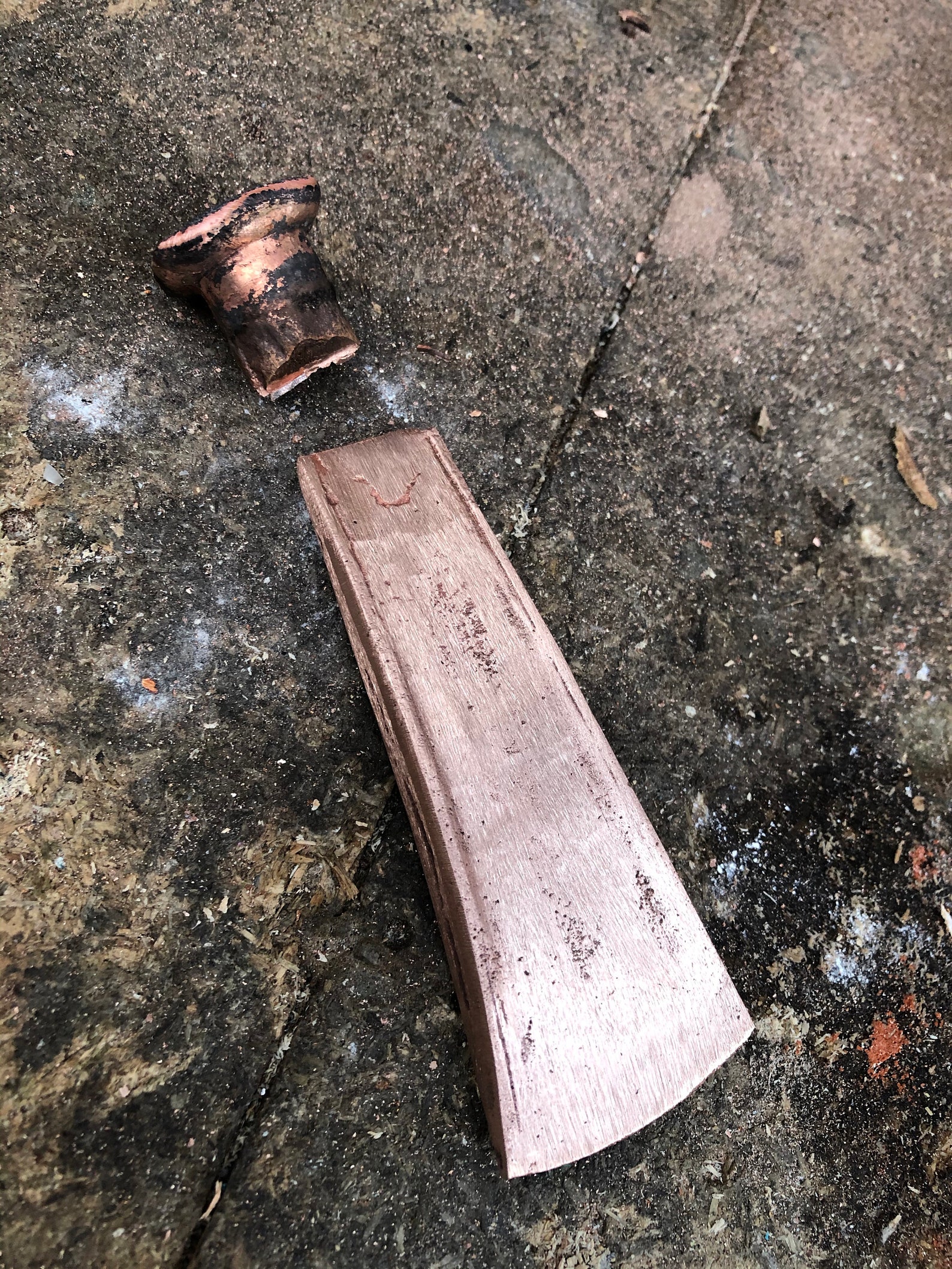 Otzi Axe Replica. Copper Hafted Axe - Etsy UK