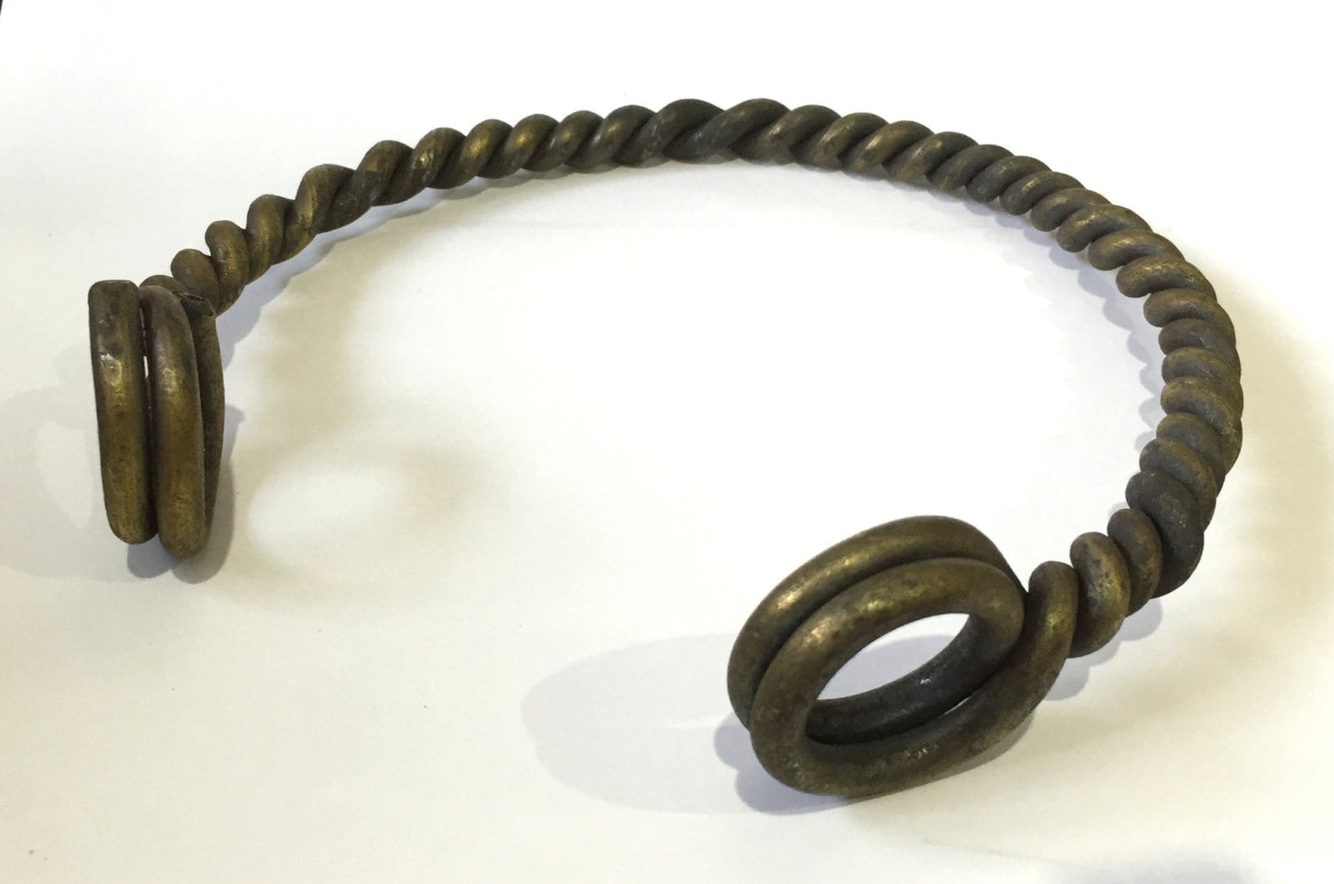 Celtic Iron Age twisted neck Torc. Hand-forged for | Etsy