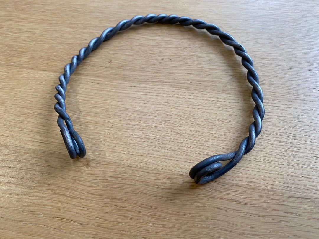 Celtic Iron Age - Twisted Neck Torc. Hand-forged for Re-enactors. - Etsy UK