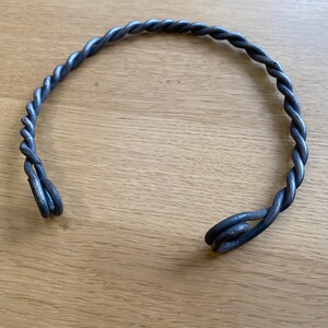 Celtic Iron Age - Twisted Neck Torc. Hand-forged for Re-enactors. - Etsy UK