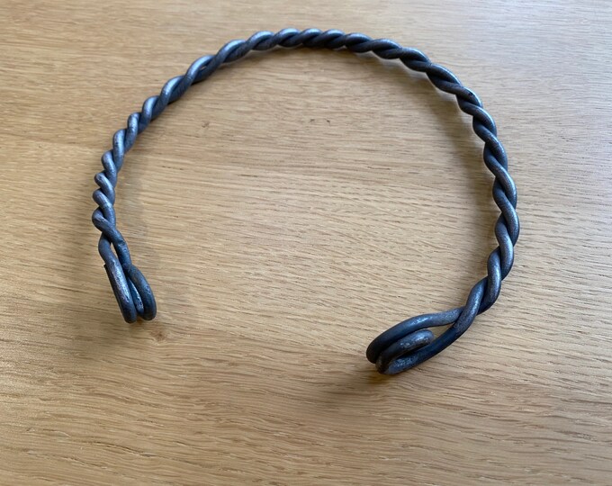 Celtic Iron Age Twisted Neck Torc. Hand-forged for - Etsy UK