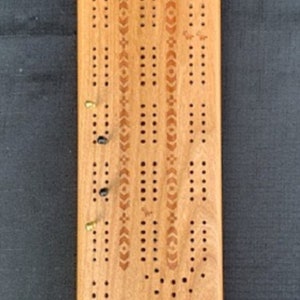 Custom Laser Engraved Cribbage Board - Etsy