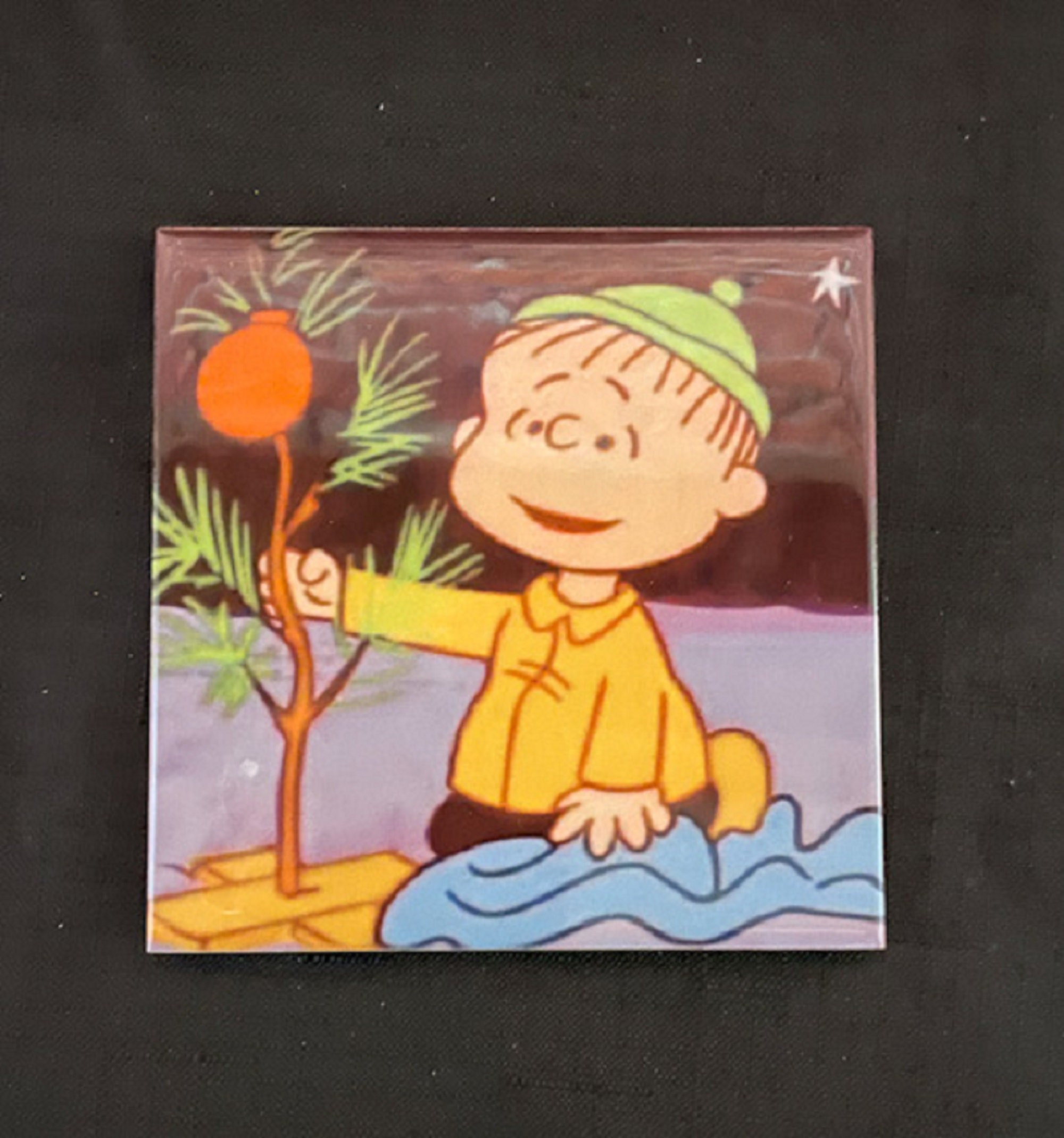 Peanuts Themed Christmas Ceramic Coasters - Etsy