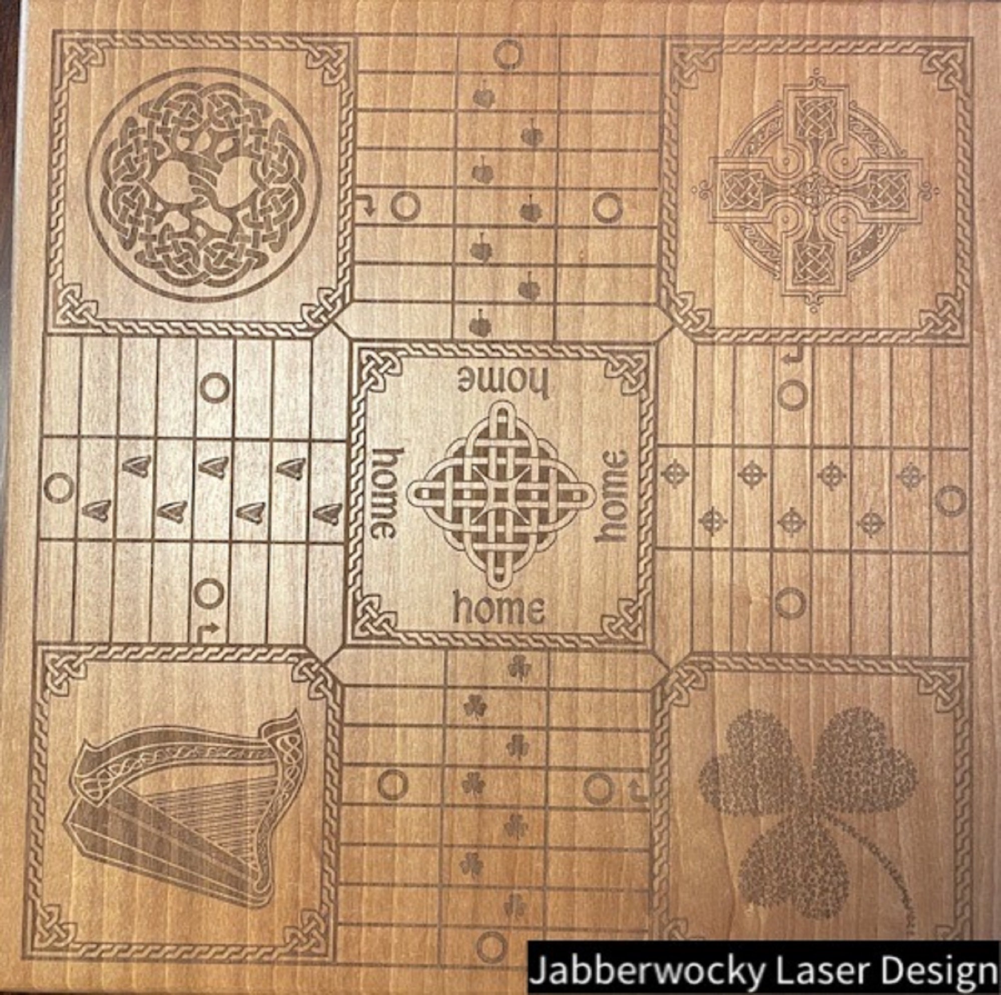 4 Player 12 Pachisi Board - Etsy