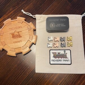 Mexican Train Hub & Tokens - Etsy