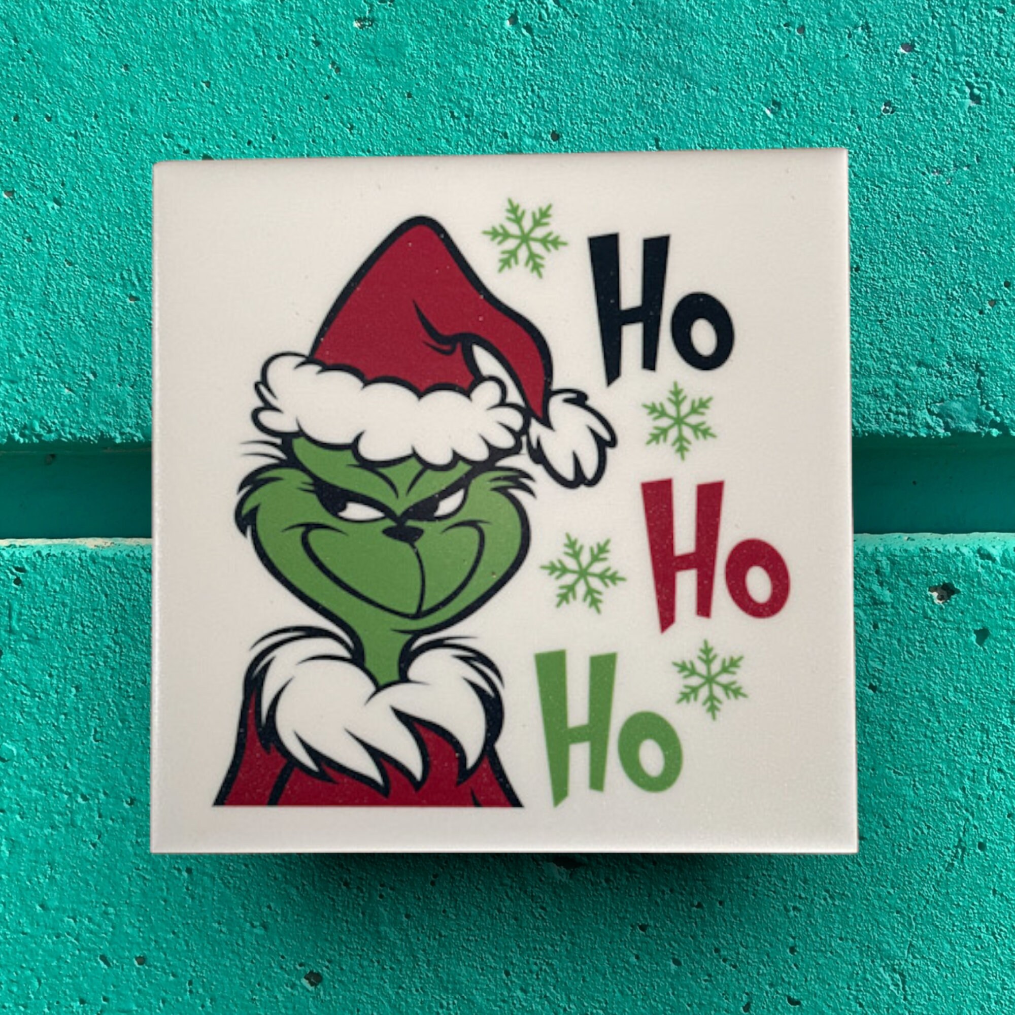 Grinch Themed Coasters - Etsy