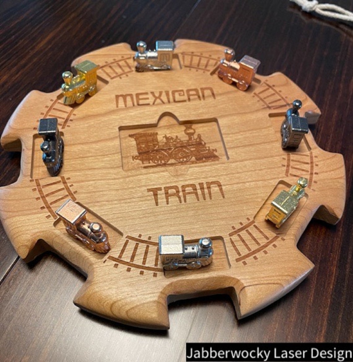 Mexican Train Hub & Tokens - Etsy