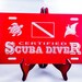 Scuba Diving License Plate Laser Engraved - Etsy