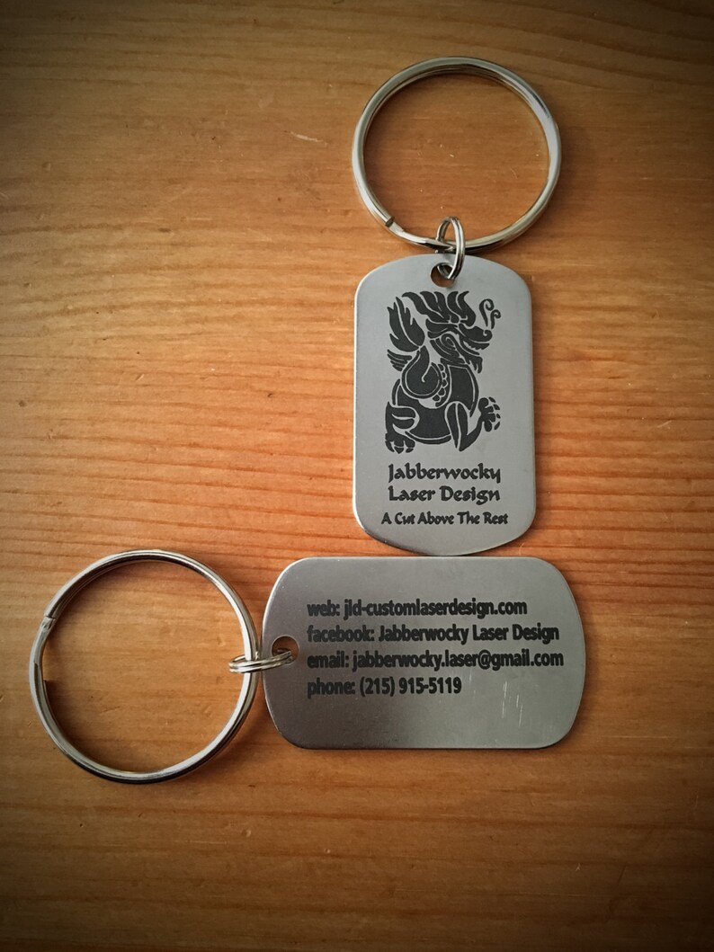 Laser Engraved Stainless Steel Dog Tag Keychain Etsy laser-engraved-stainless-steel-dog-tag-keychain-etsy