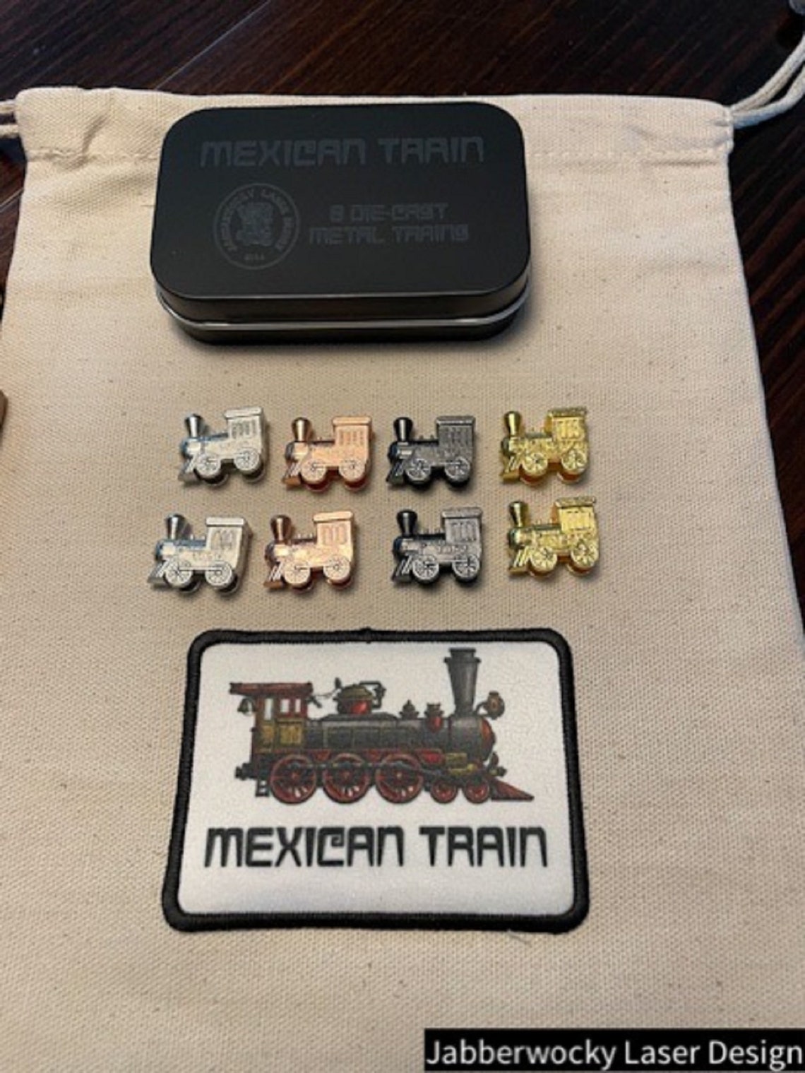 Mexican Train Hub & Tokens - Etsy