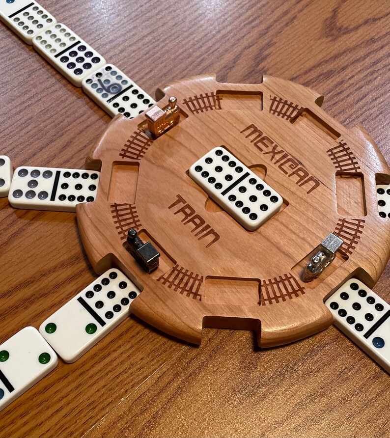 Mexican Train Hub & Tokens - Etsy