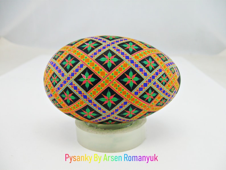 Real Hand-painted Pysanky Eggs Original Art Pysanka Egg Easter | Etsy