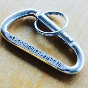 Personalized Carabiner for Everyday Use, Handstamped Carabiner, You're ...