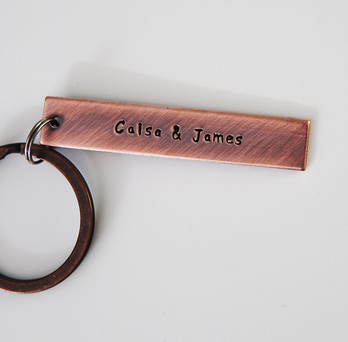 Initials keychain Custom Name Keychain Personalized keychain | Etsy