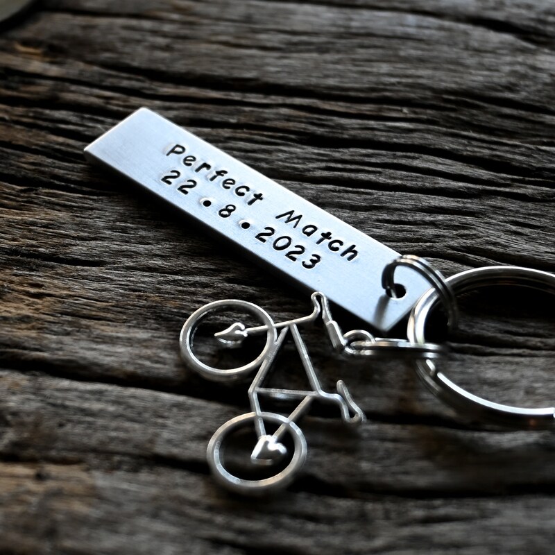 Bicycle Keychain - Etsy