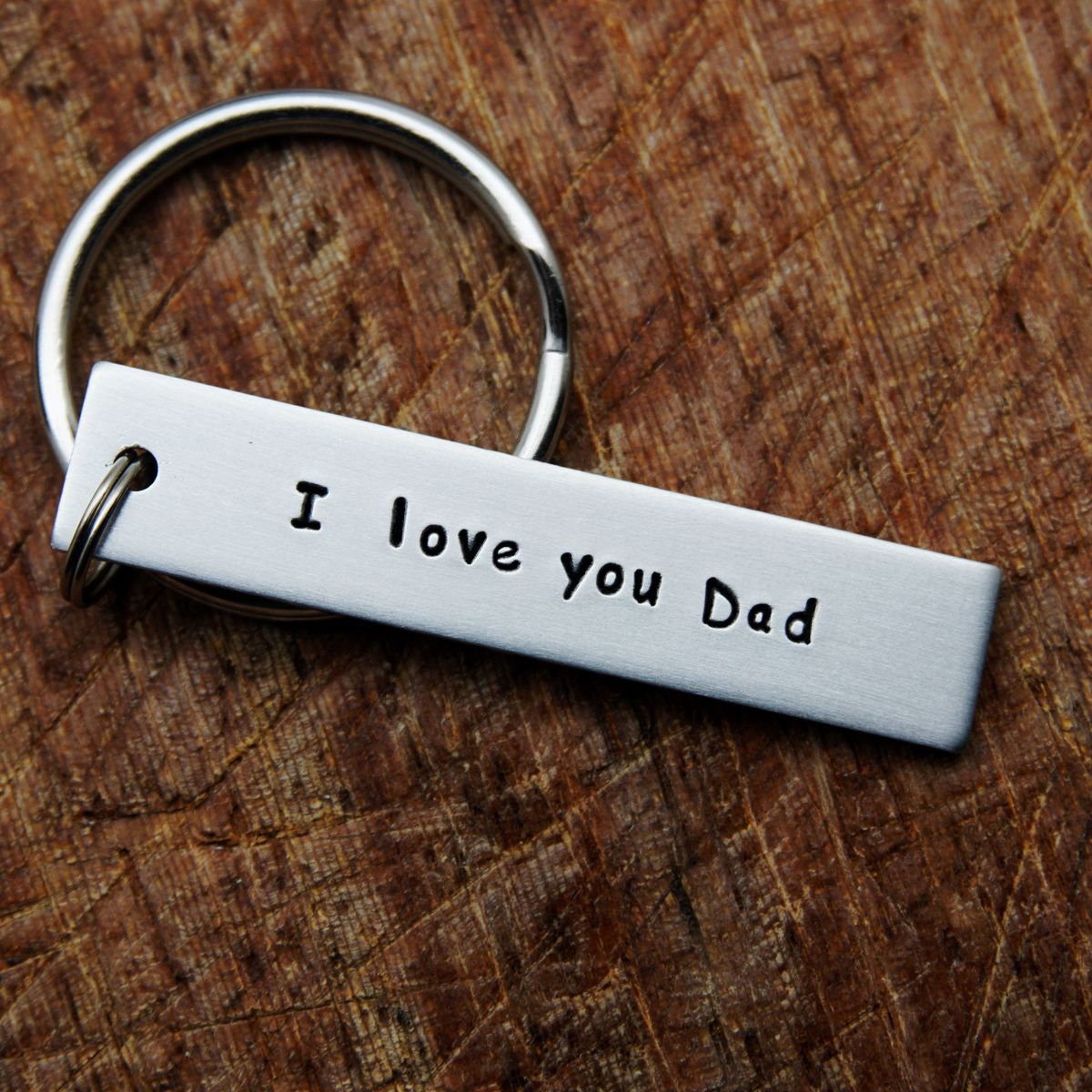 I Love You Dad &names Customized Keychain Dads Day Keychain | Etsy