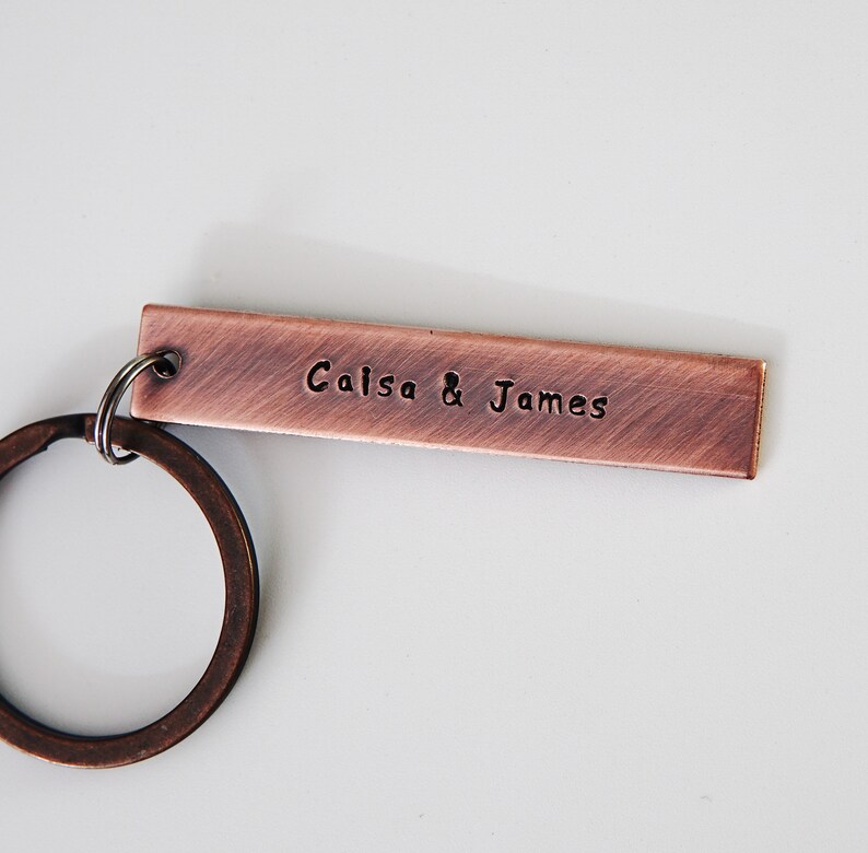 Initials keychain Custom Name Keychain Personalized keychain | Etsy