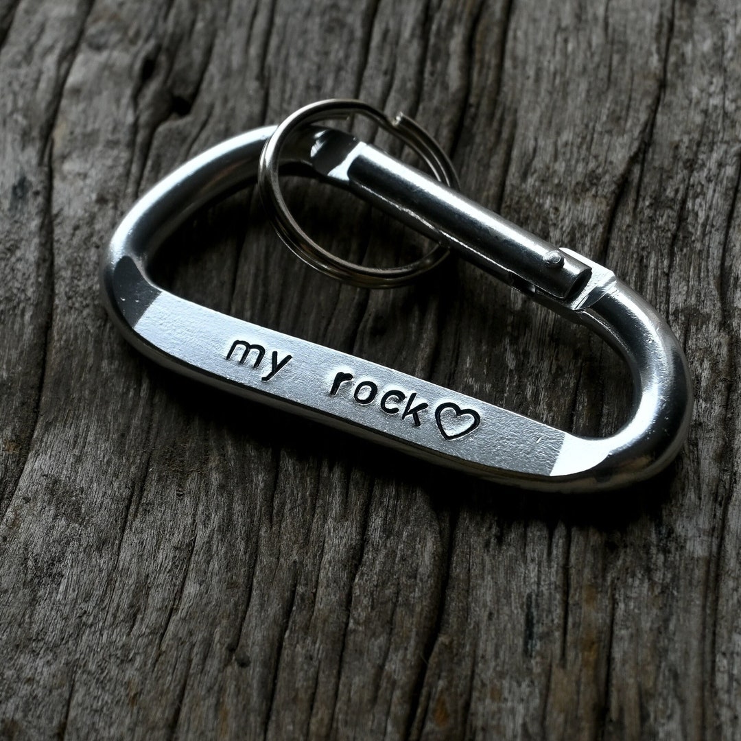 Personalized Handmade Carabiner - Custom Engraved Gift - Handmade ...