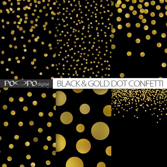 Scrapbooking Embellishments Craft Supplies & Tools Gold confetti ...