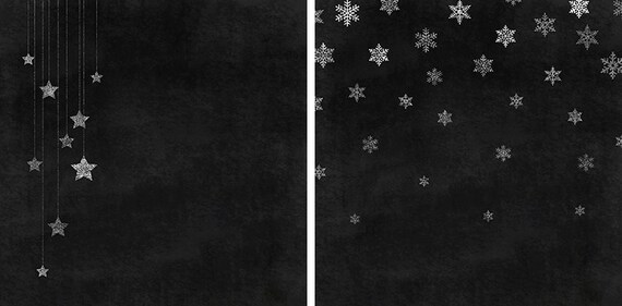 Christmas chalkboard digital paper chalk scrapbook photography ...