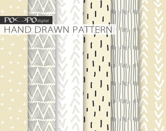 Ivory Digital Paper | Etsy