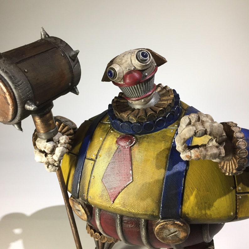 Jumbo the Clown Robot - Etsy