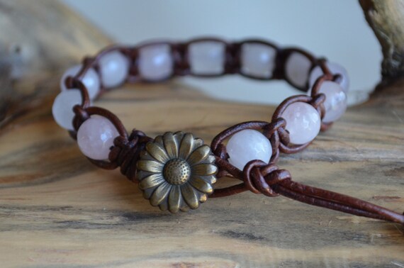 Rose quartz wrap bracelet store